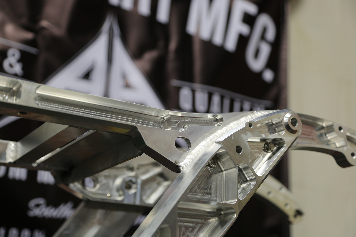 09-Current Bagger Rear Subframe – Alloy Art